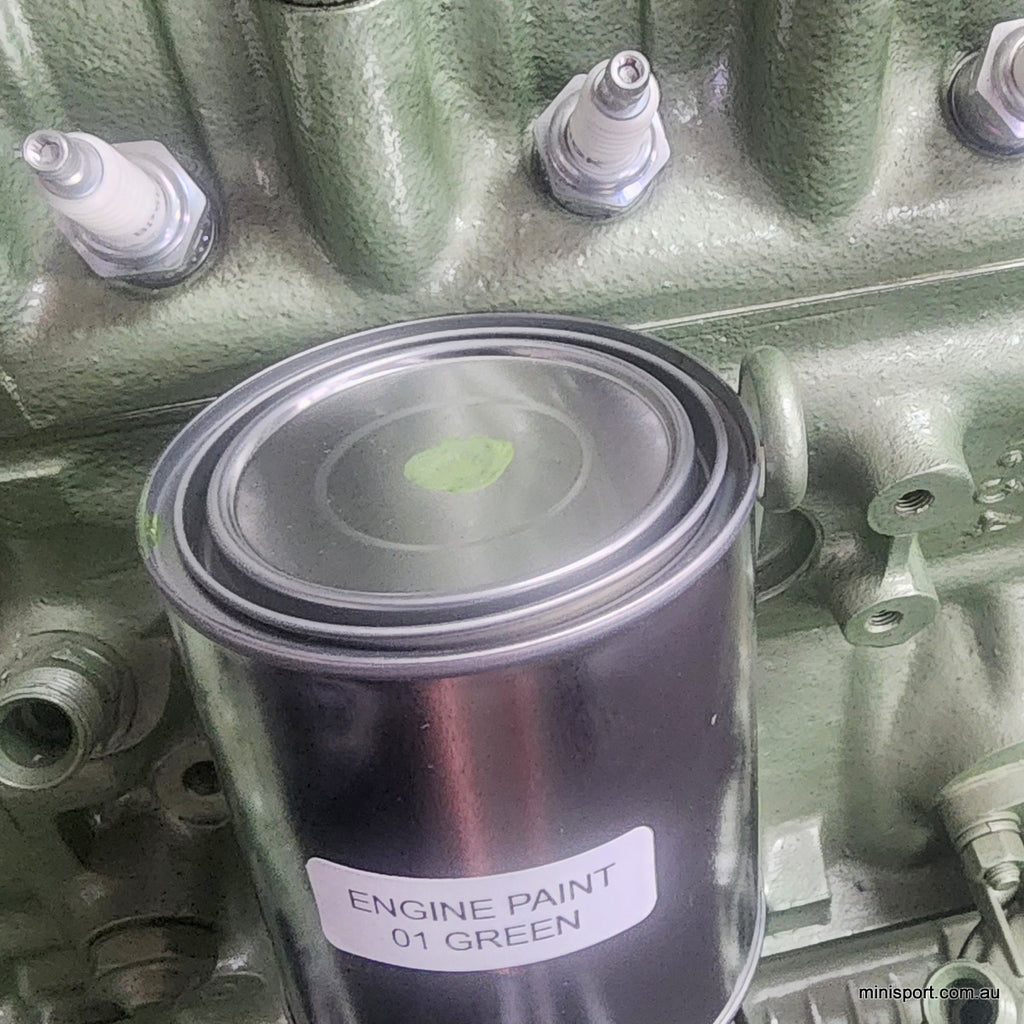 MINI COOPER S GREEN METALLIC ENGINE PAINT – Minisport