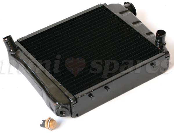 MINI & MOKE 4 CORE RADIATOR- WITH DRAIN PLUG – Minisport