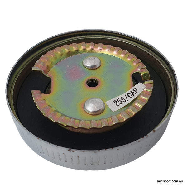 Mini rocker cover, angle type with flip cap fitted – Minisport