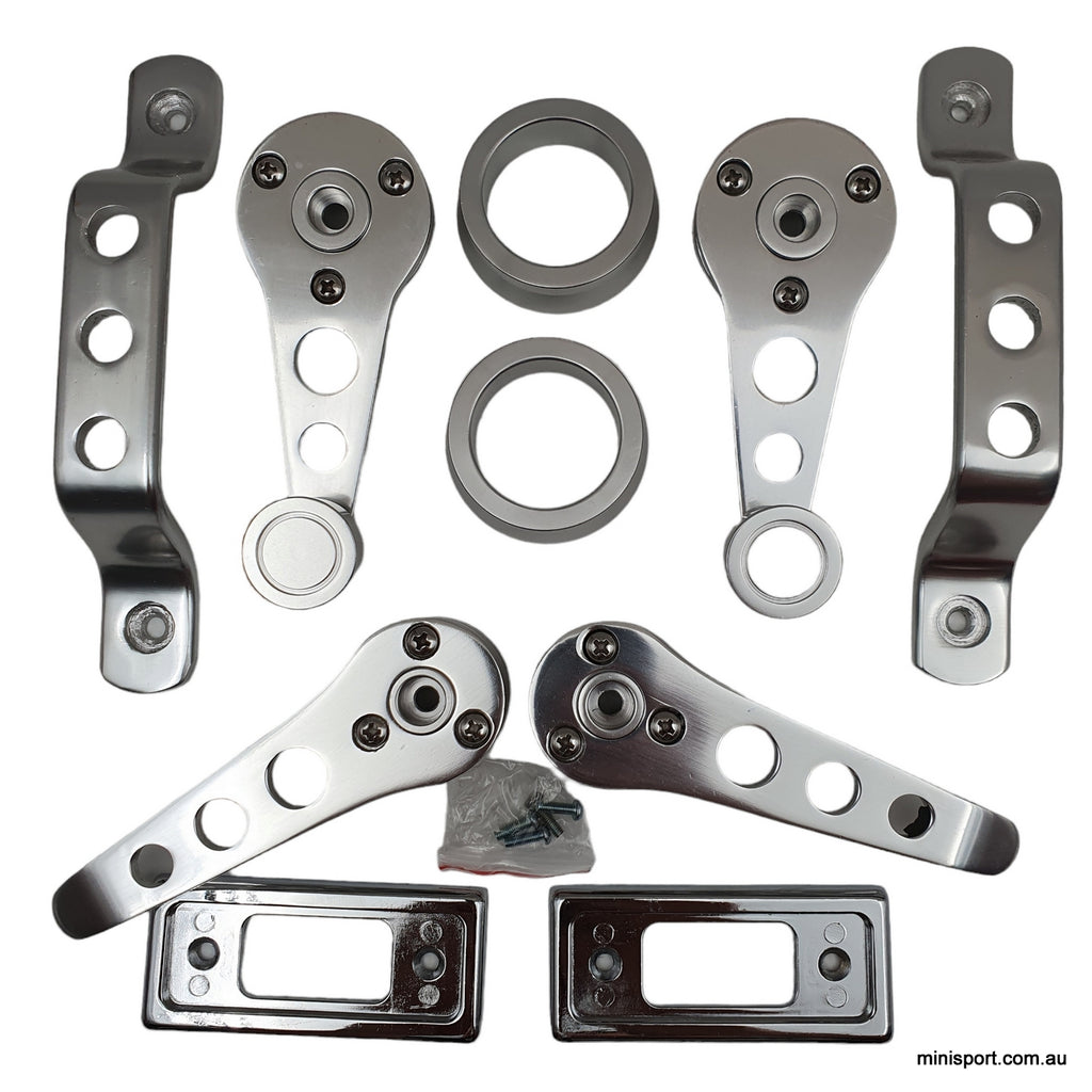 MINI 10 PIECE POLISHED ALLOY HANDLE SET [HANDLE-KIT-1] – Minisport