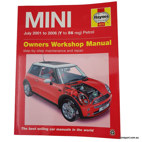 BMW MINI JULY 2001 TO 2006 (Y to 56reg)- OWNERS WORKSHOP MANUAL – Minisport