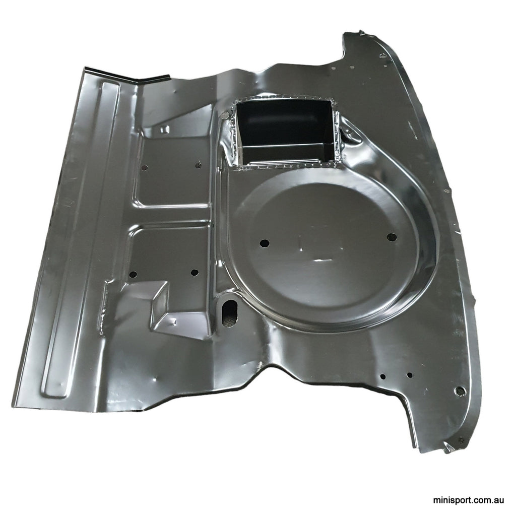 Mini rear boot floor (beaver to back seat) with battery box – Minisport