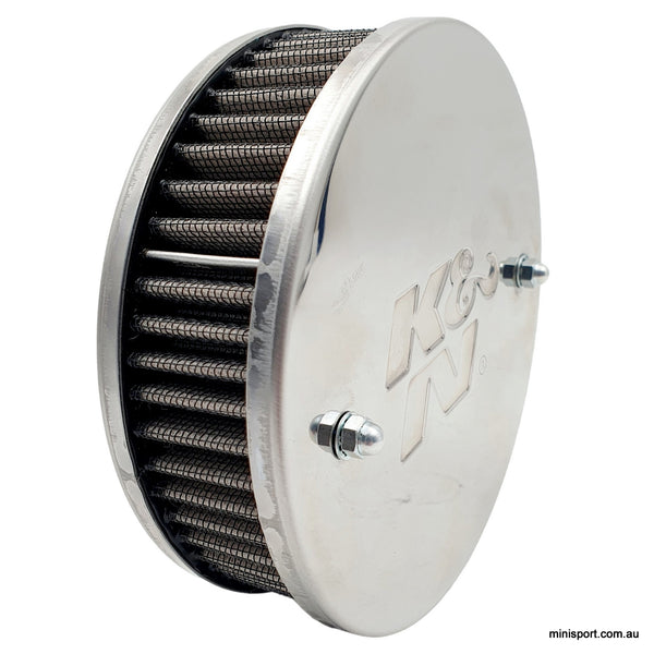 K&N PANCAKE FILTER- 1.5" CENTRE HOLE (NOT MINI) – Minisport