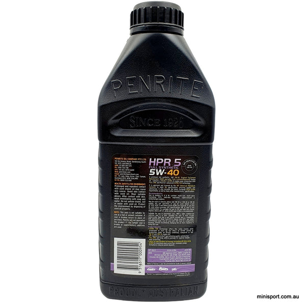 ENGINE OIL FOR THE BMW R50, R52, R53 & SOME R56 1LT [HPR05001] – Minisport