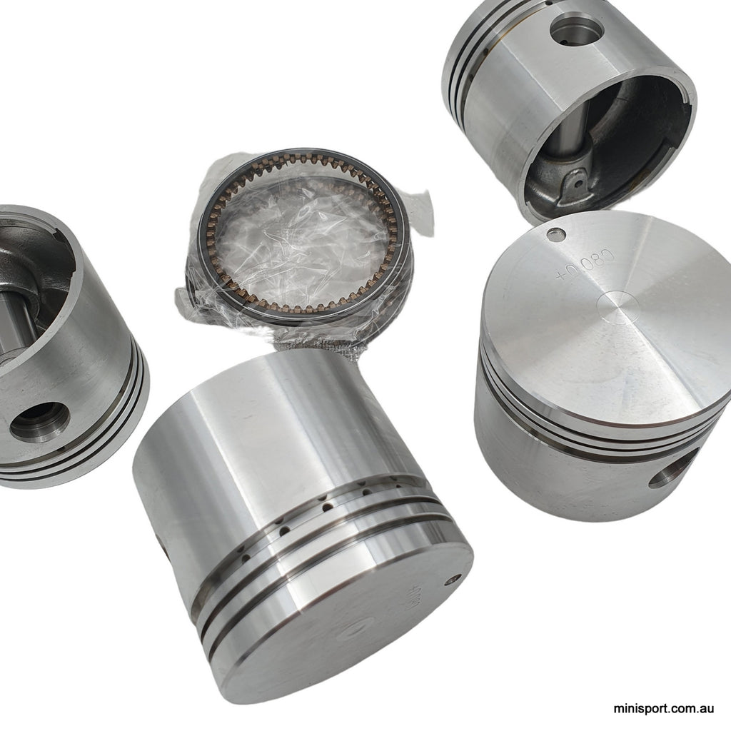 998-030 pistons and ring set (Hypatec) – Minisport
