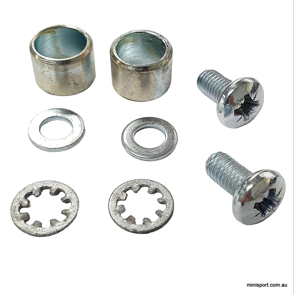 MINI 850/COOPER DOOR HANDLE SCREW & SPACER SET [KMN319] – Minisport