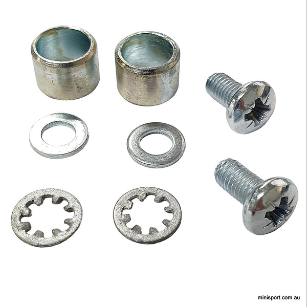 MINI 850/COOPER DOOR HANDLE SCREW & SPACER SET [KMN319] – Minisport