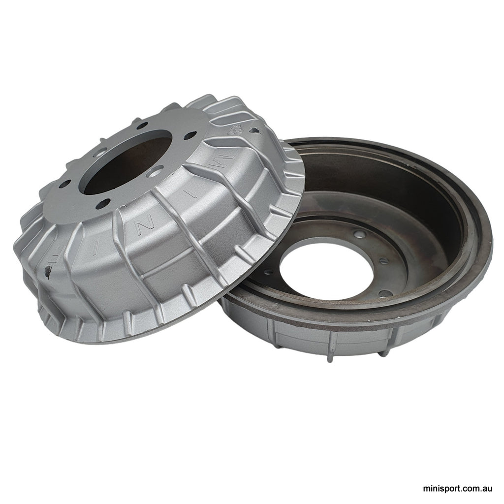 MINI & MOKE ALLOY BRAKE DRUM (NON STEPPED)- PAIR – Minisport