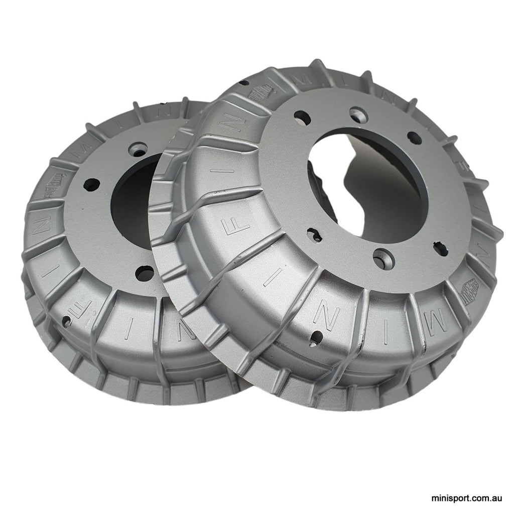 MINI & MOKE ALLOY BRAKE DRUM (NON STEPPED)- PAIR – Minisport