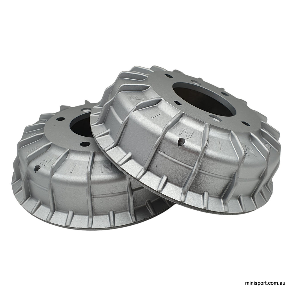 MINI & MOKE ALLOY BRAKE DRUM (NON STEPPED)- PAIR – Minisport