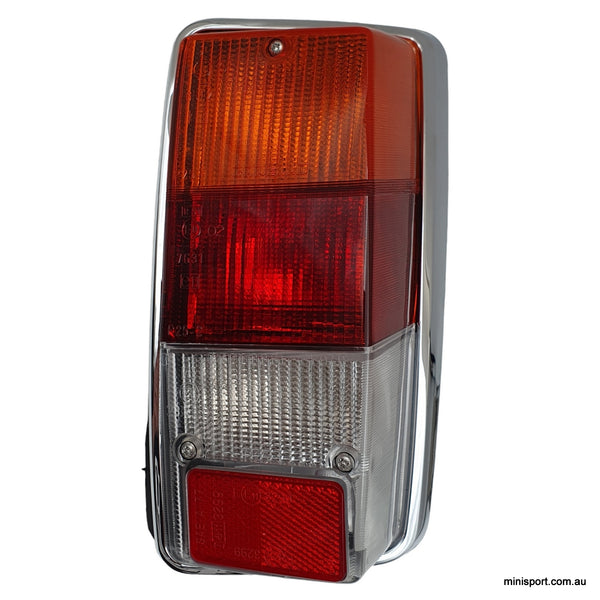 MINI (ROVER) REAR LAMP WITH REVERSE LENS- R/H – Minisport