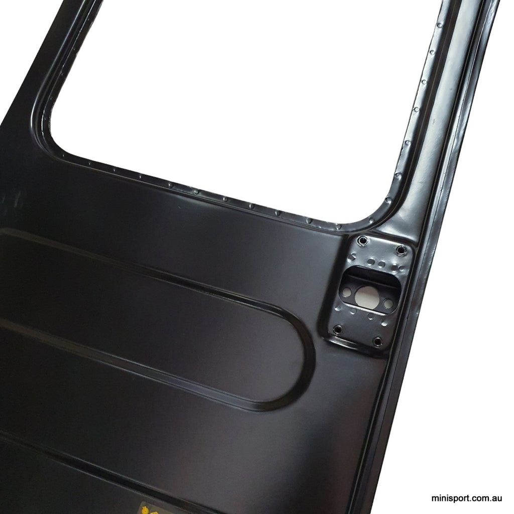 Mini van replacement rear door (R/H) Heritage panel – Minisport