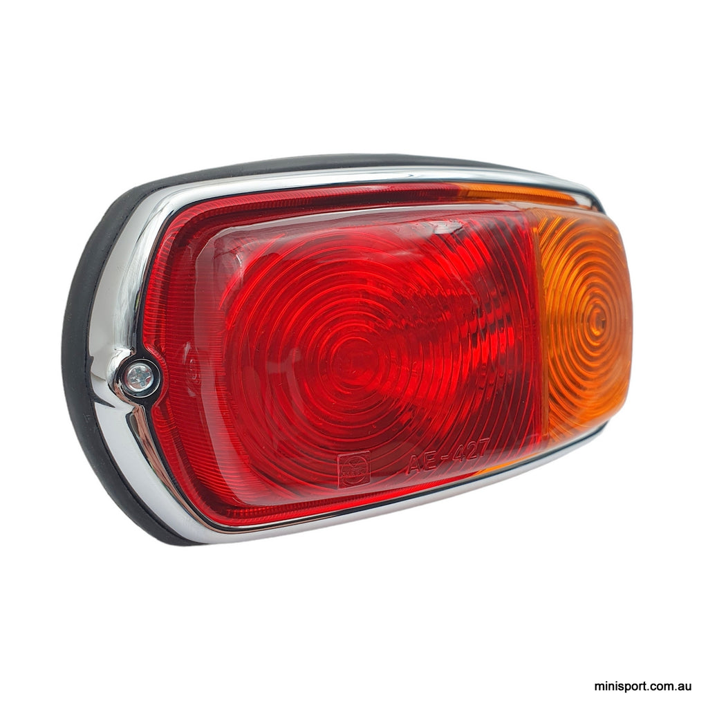 MOKE REAR TAIL LAMP/INDICATOR ASSEMBLY- RECTANGULAR [86010BL] – Minisport