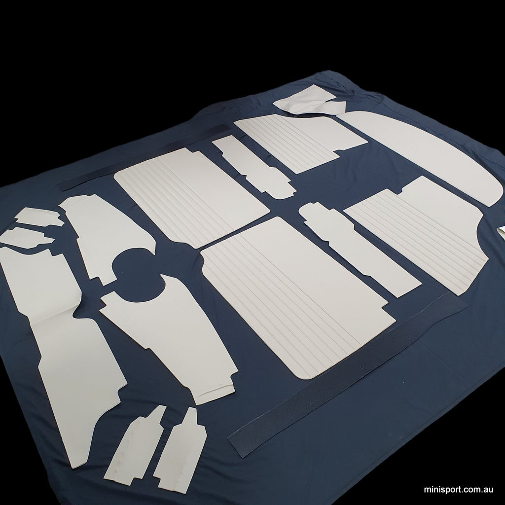 MINI COOPER/SLIDING WINDOW TRIM INTERIOR KIT 13 PIECE- CREAM [TK3000C2 ...