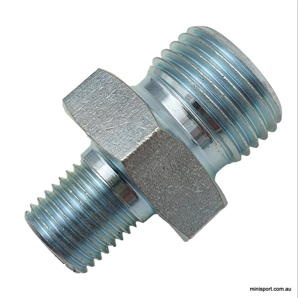 MINI & MOKE OIL COOLER UNION- FILTER HEAD TO COOLER – Minisport