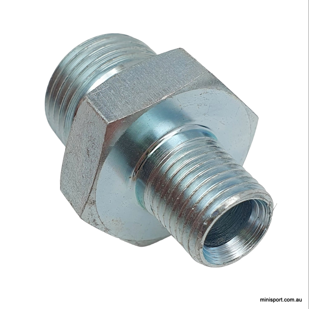 MINI & MOKE OIL COOLER UNION- FILTER HEAD TO COOLER – Minisport