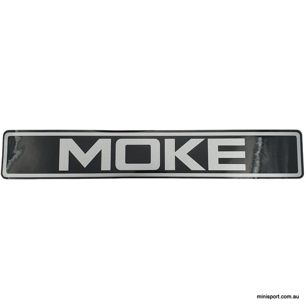 MOKE FRONT STICKER- LARGE TYPE – Minisport
