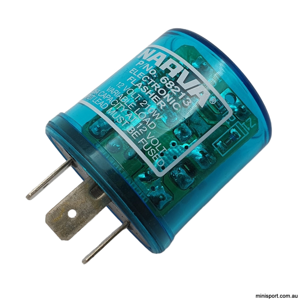 MINI & MOKE 3 PIN FLASHER CAN- ELECTRONIC [68213BL] – Minisport