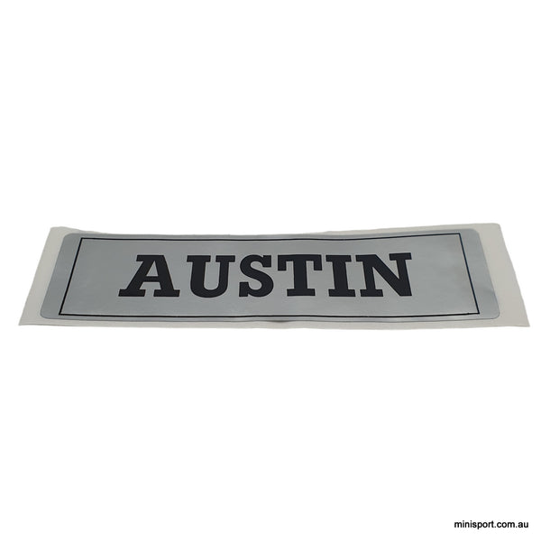 Austin mini rocker cover sticker – Minisport