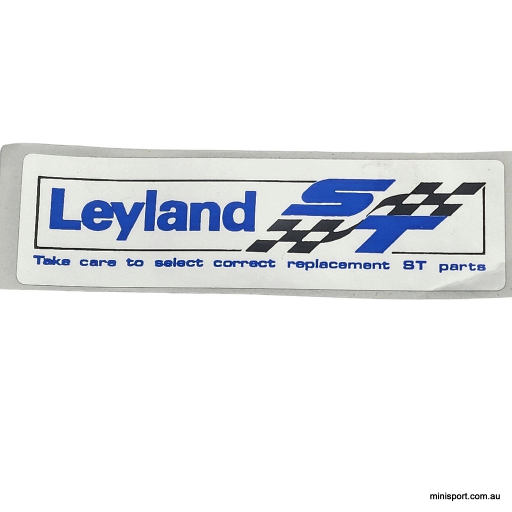 Mini leyland special tuning sticker – Minisport