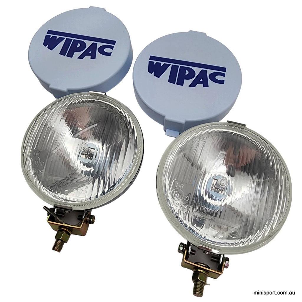 WIPAC 5.5" CHROME FOG LAMPS- PAIR [S6078] – Minisport