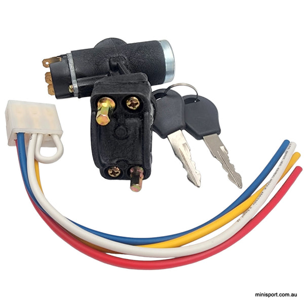 MINI & MOKE IGNITION SWITCH SINGLE STALK- COLUMN MOUNTED [18G8892 ...