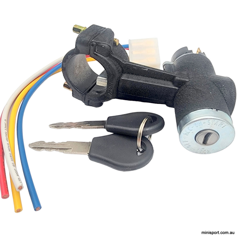 MINI & MOKE IGNITION SWITCH SINGLE STALK- COLUMN MOUNTED [18G8892 ...