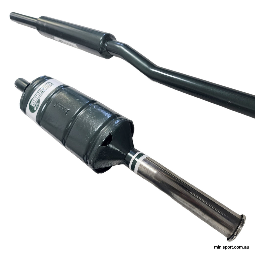 MINI MANIFLOW, TWIN BOX, EXHAUST SYSTEM, CENTRE EXIT 1.75" – Minisport