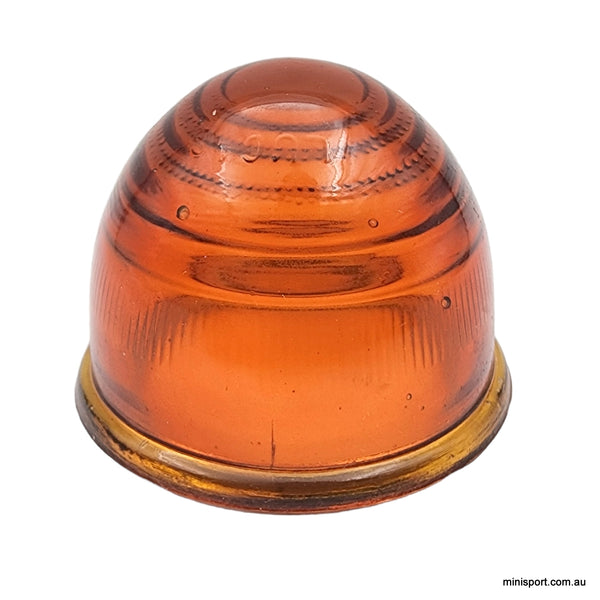 Mini 'round nose' indicator lens in orange – Minisport