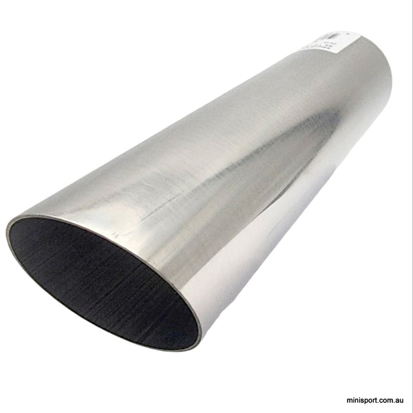 CHROME EXHAUST TIP EXTENSION- ANGLE CUT END – Minisport
