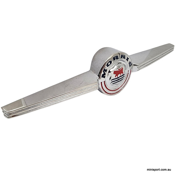 MORRIS MINI BONNET BADGE MK1 (SUPPLIED WITH FIXINGS) – Minisport