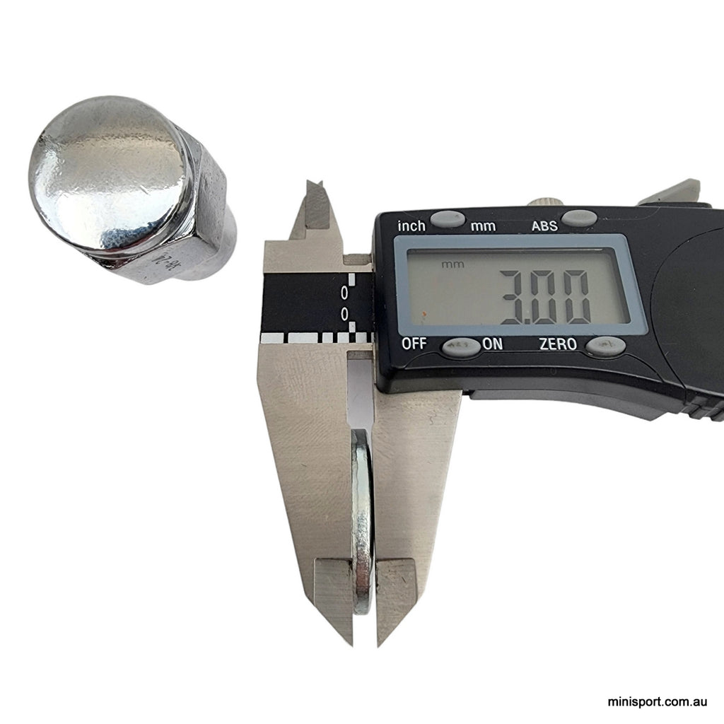 MINI WHEEL NUT TO SUIT JELLY BEAN/SLOT/KIDNEY RIM – Minisport