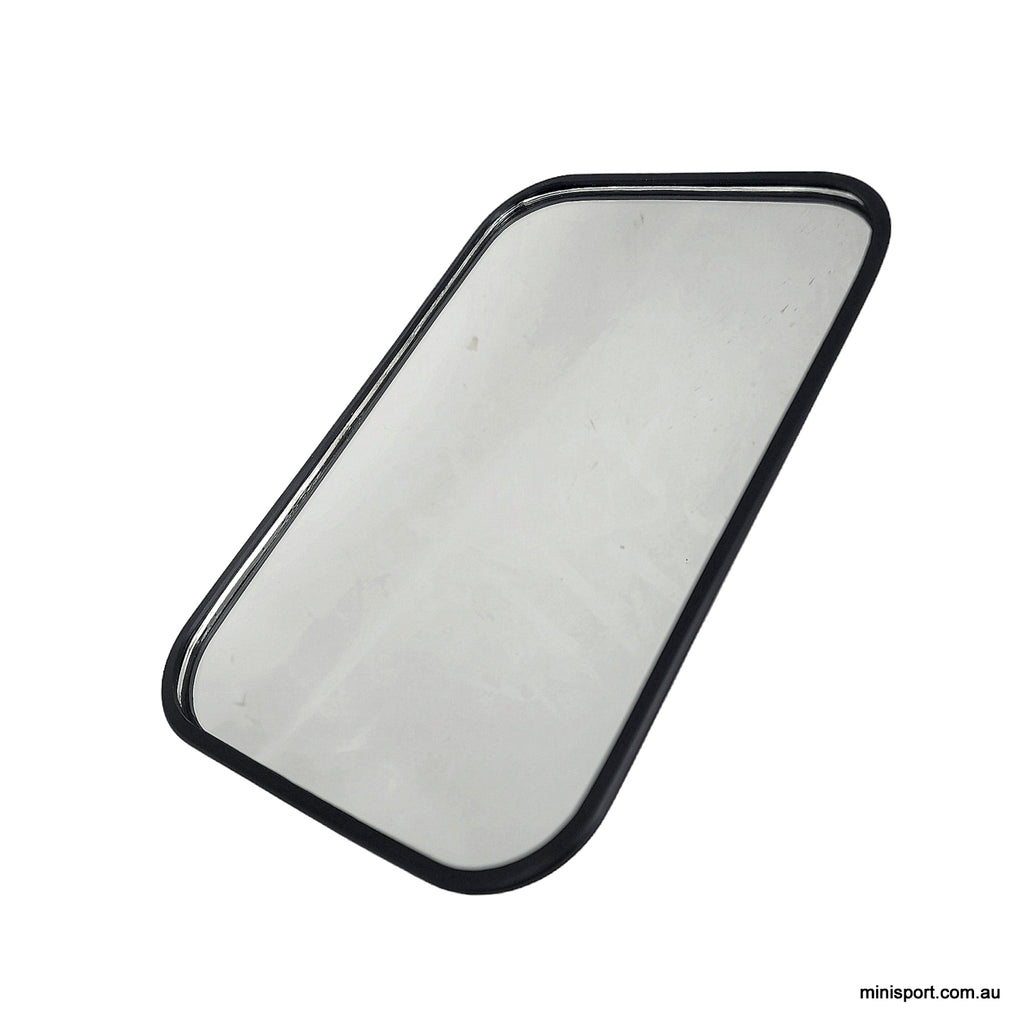 Mini moke mirror, plastic back, fits original holder – Minisport