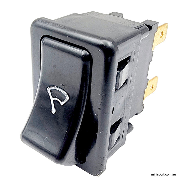 MINI & MOKE TWIN SPEED WIPER SWITCH- LEYLAND/CLUBMAN TYPE [13H6444 ...