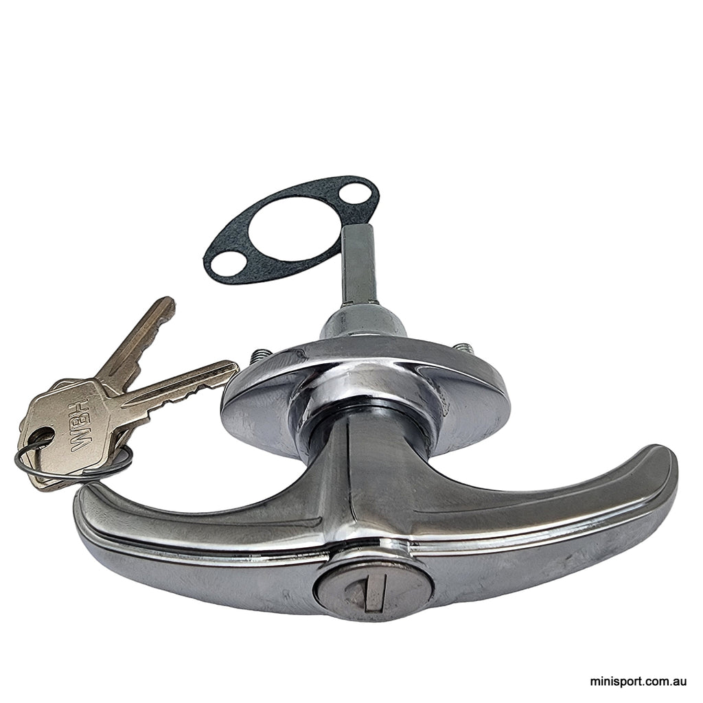 Mini boot handle comes with key, all Australian models – Minisport