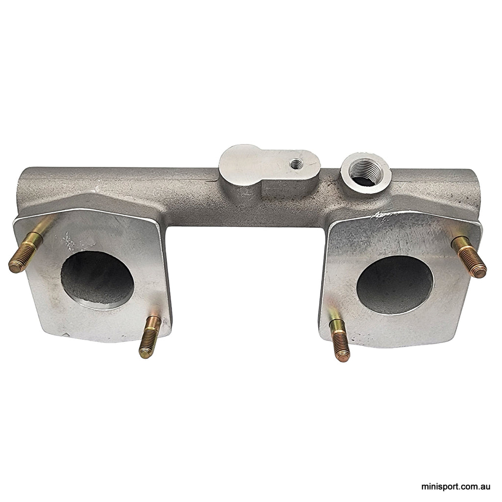 MINI & MOKE TWIN 1-1/2" INLET MANIFOLD- ALLOY [C-AEG489] – Minisport