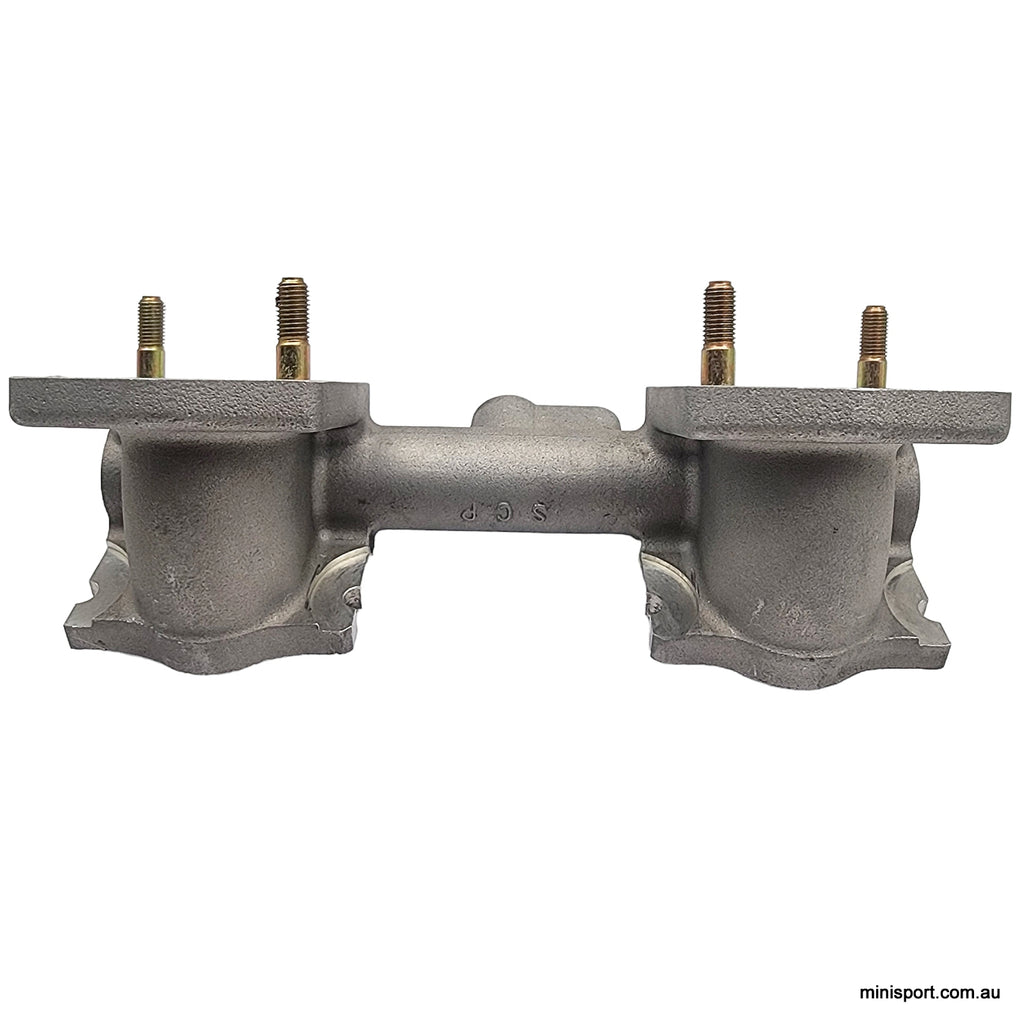 MINI & MOKE TWIN 1-1/2" INLET MANIFOLD- ALLOY [C-AEG489] – Minisport