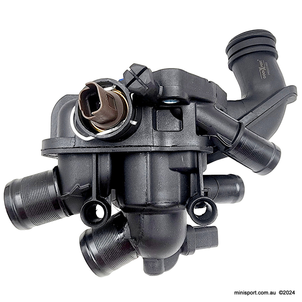 BMW MINI R55 & R56 THERMOSTAT & THERMOSTAT HOUSING- JCW N12 [NM-115386 ...