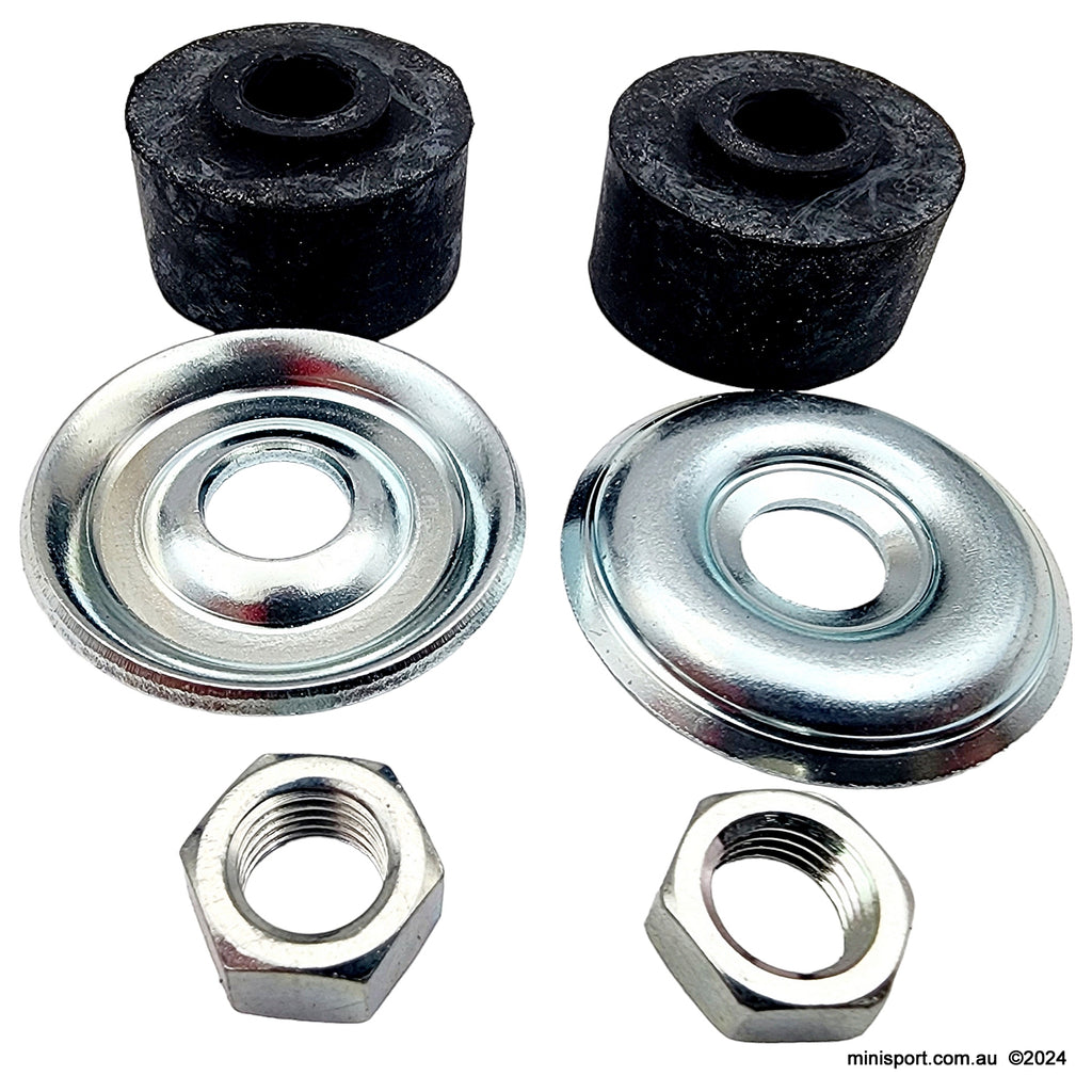 Mini & moke rear shock absorber top mounting kit – Minisport