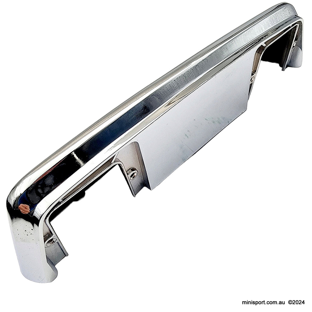 MINI ROVER (TOP MOUNT) NUMBER PLATE HOUSING- CHROME [8B12501METAL ...