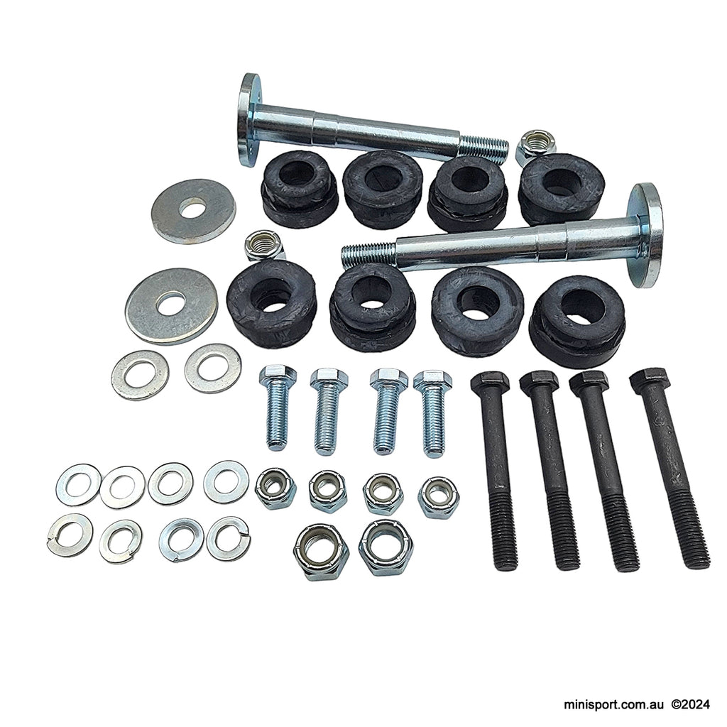 Mini rear subframe, front pins kit (Pair) – Minisport