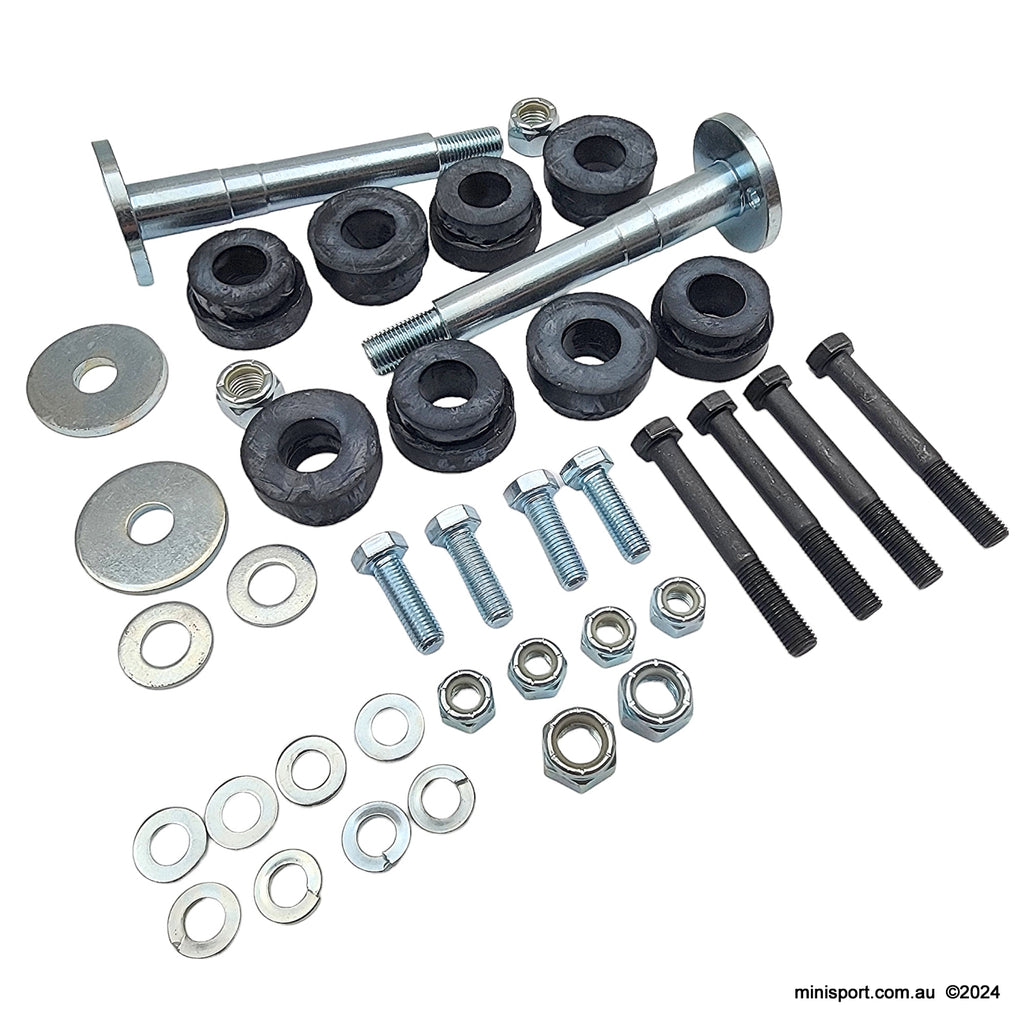 Mini rear subframe, front pins kit (Pair) – Minisport