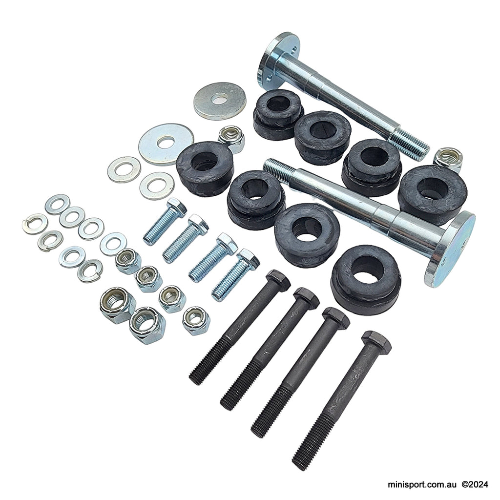 Mini rear subframe, front pins kit (Pair) – Minisport