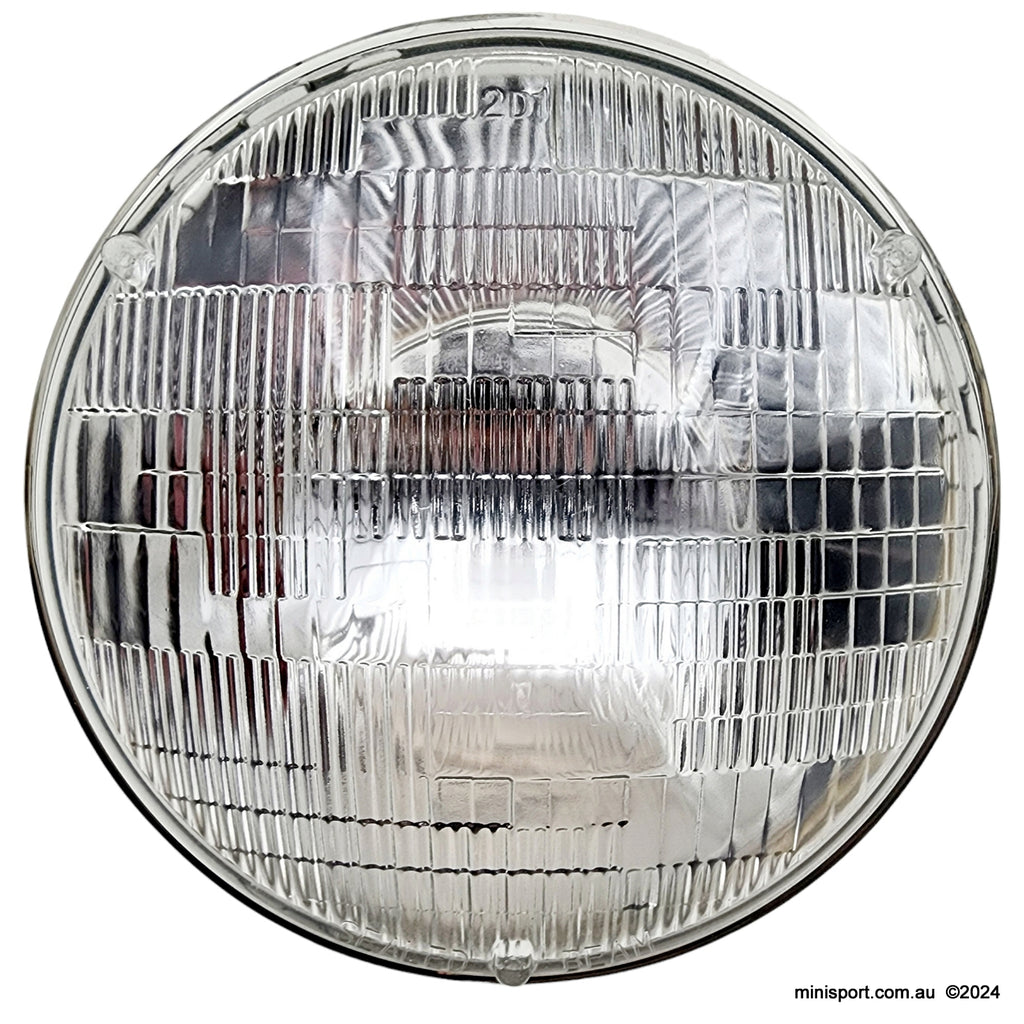 Mini 7" curved headlight sealed beam (sold single) – Minisport
