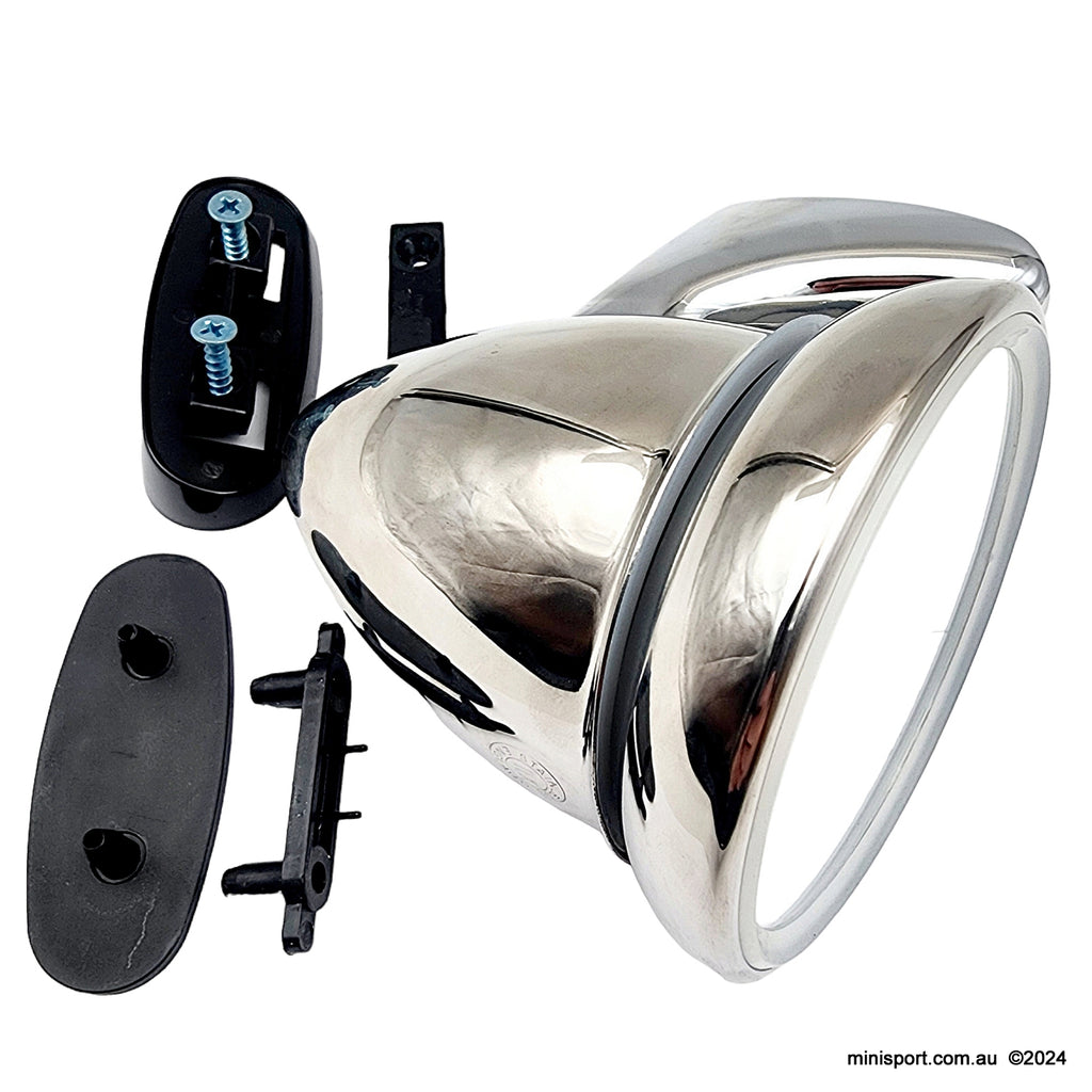 Right hand bullet mirror (longer arm type) – Minisport