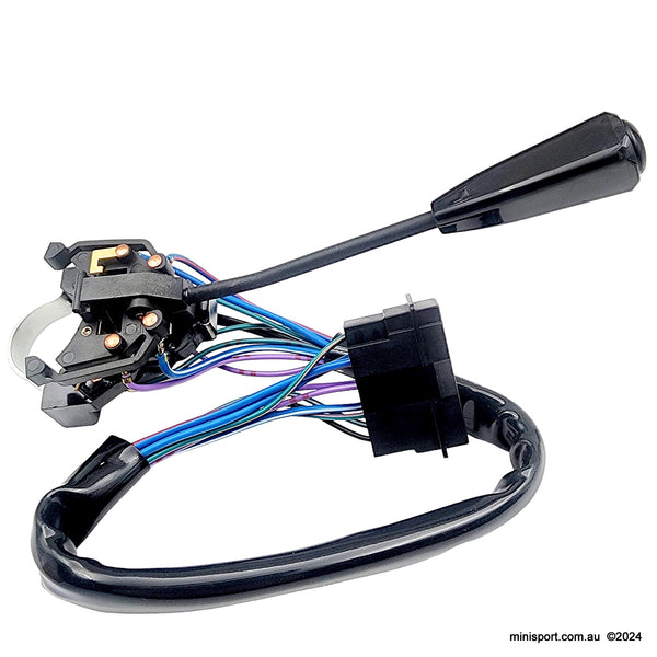 MINI & MOKE INDICATOR STALK SWITCH- HORN PUSH ON END- 13H7779 – Minisport