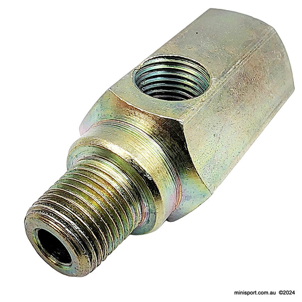 Mini T piece oil fitting (use your oil light and mechanical gauge ...