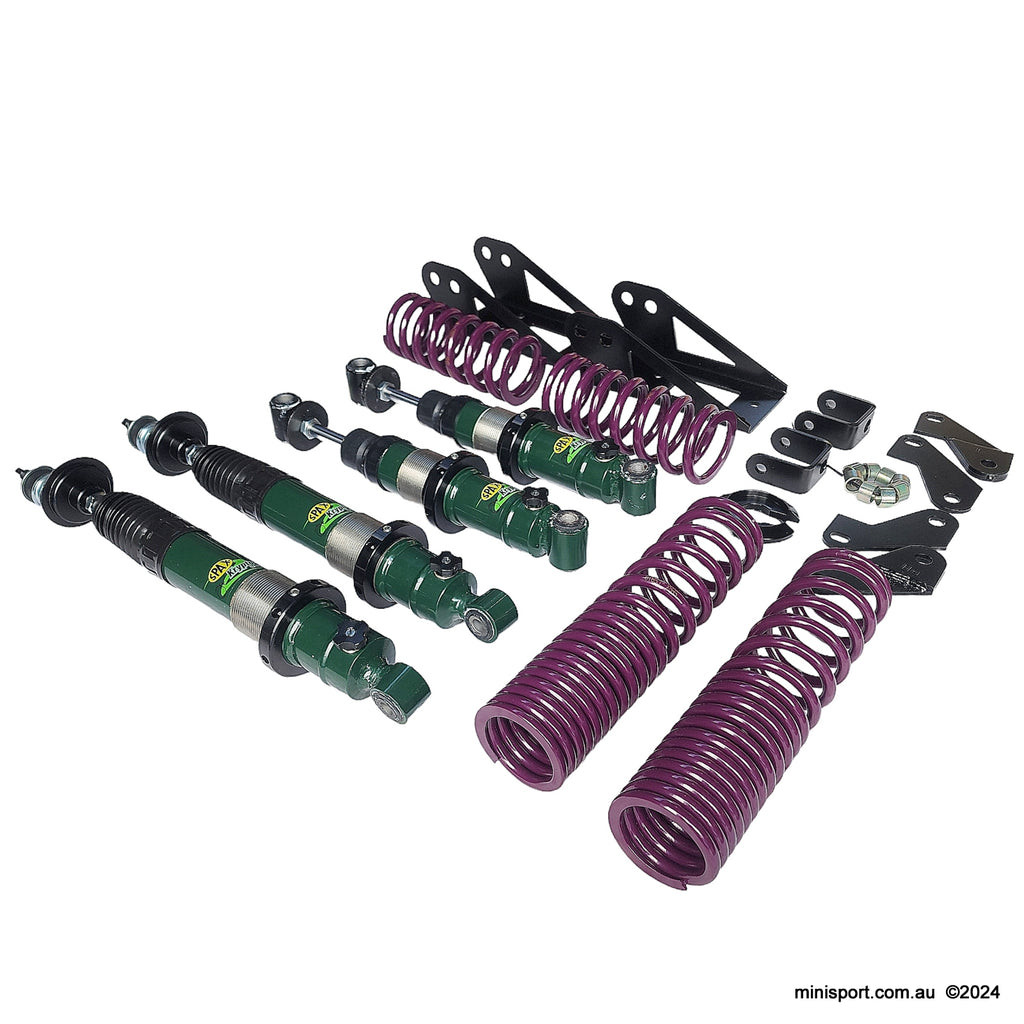 MINI SPAX COIL OVER SHOCKER CONVERSION KIT- RUBBER TO COIL OVER ONLY ...