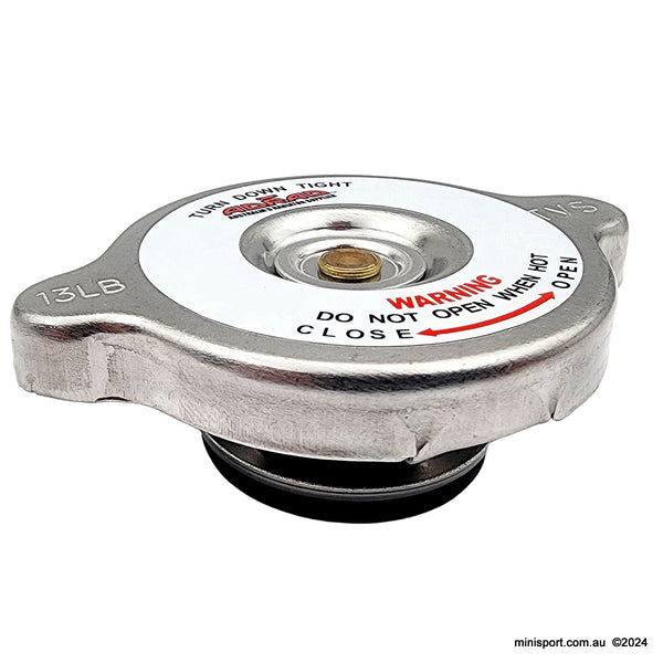 Mini short neck 'recovery' radiator cap suits new the 2/3/4 cores (0. ...