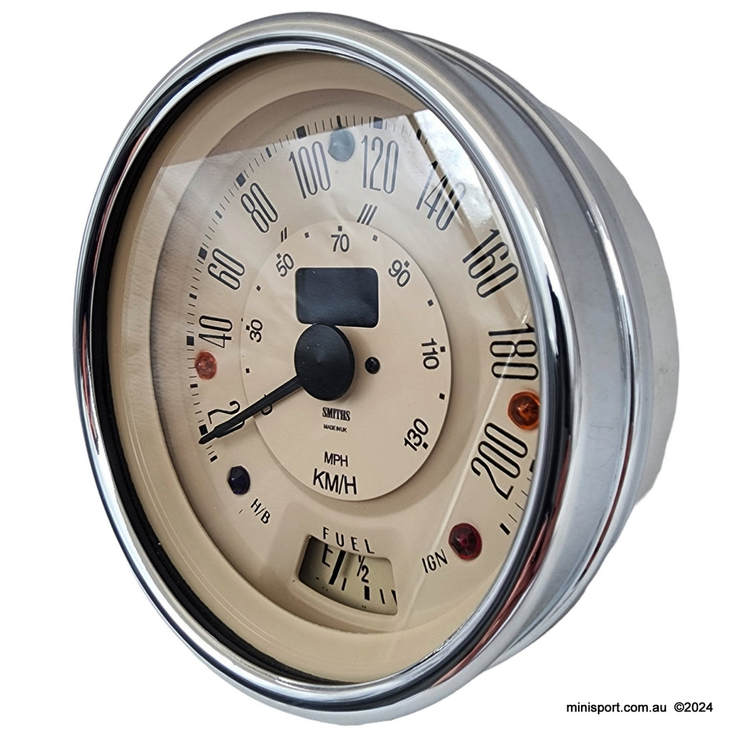 MINI 200KPH SMITH SPEEDO- MAGNOLIA- ELECTRONIC/PROGRAMMABLE – Minisport
